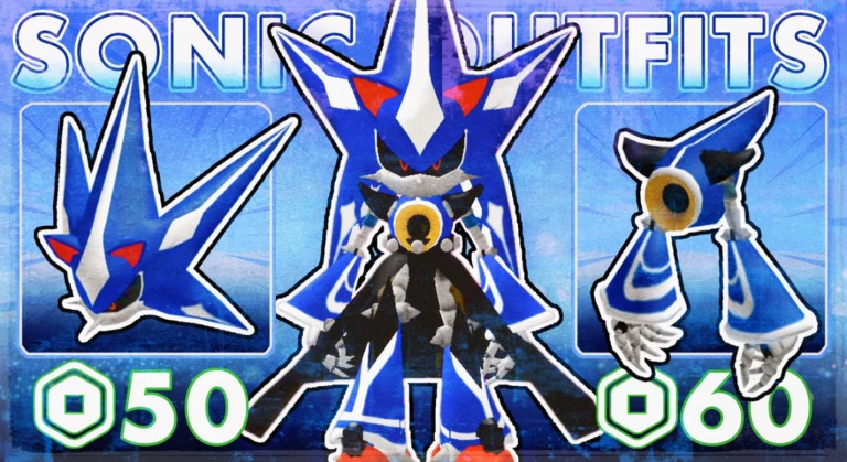 [100+] Sonic UGC Outfits + Avatars - Roblox