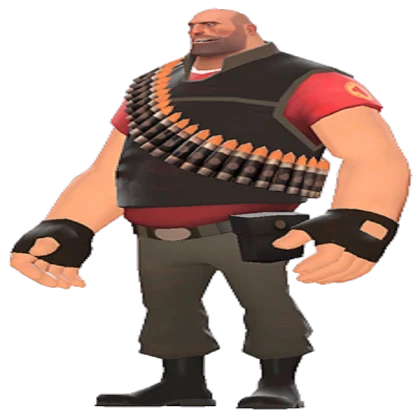 a posing heavy