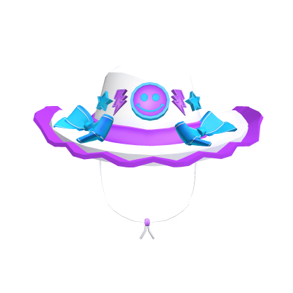 Lila & Blau Ästhetischer Preppy-Cowgirl-Hut – Roblox