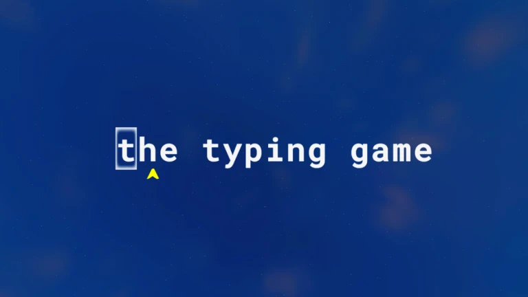 「タイピングゲーム」 - Roblox