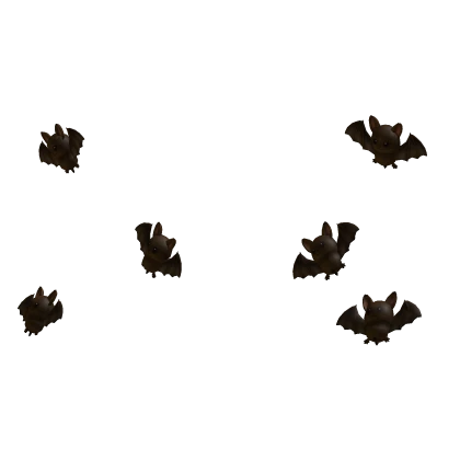 Cute Realistic Bats Aura - Halloween Brown | Roblox Item - Rolimon's
