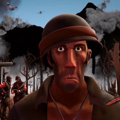 TF2 Sniper 1000 yards stare