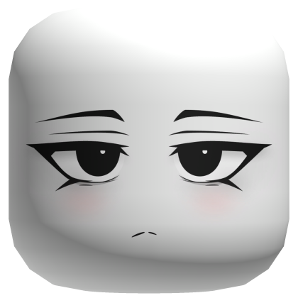 Goth Emo Girl Face - Roblox