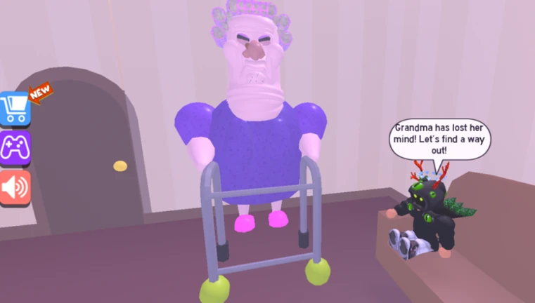 ¡ESCAPA GRUMPY GRAN! (HORRIBLE OBBY) - Roblox