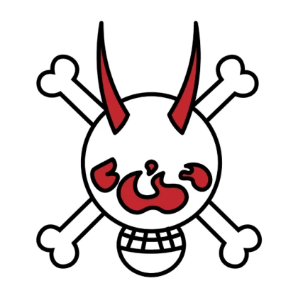 Oni One piece Jolly Roger
