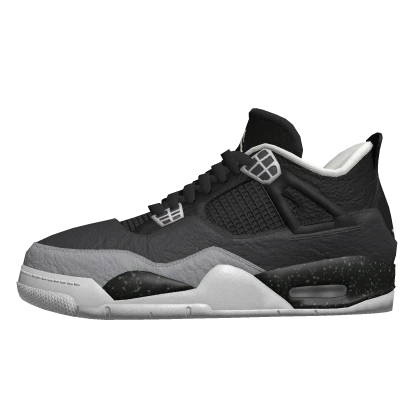 jord 4s original black grey - Left Shoe Accessory | Roblox Item - Rolimon's