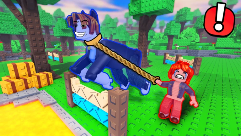 Passeio de Cavalo [Obby de 2 Jogadores] - Roblox