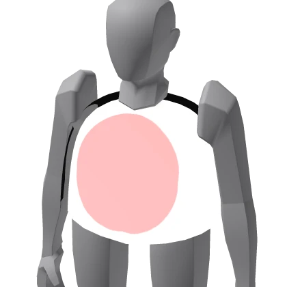 2D Cute Neon White Mini Bear - Torso | Roblox Item - Rolimon's