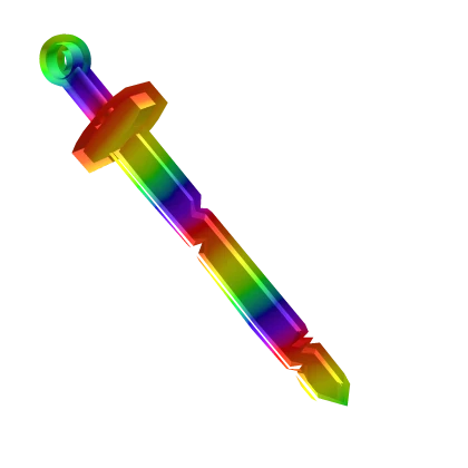 Broken Rainbow Sword | Roblox Item - Rolimon's