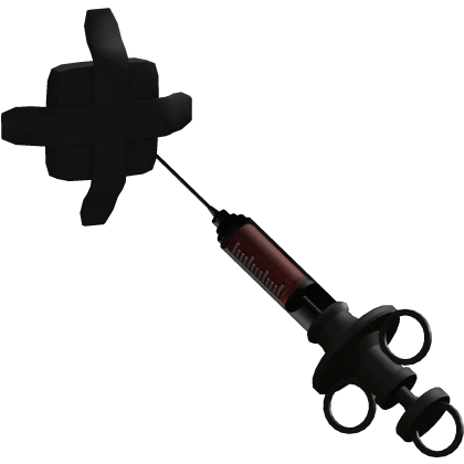 : Black Horror Nurse Syringe Injection Bandage | Roblox Item - Rolimon's