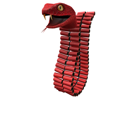 Crimson Firecracker Snake - Roblox