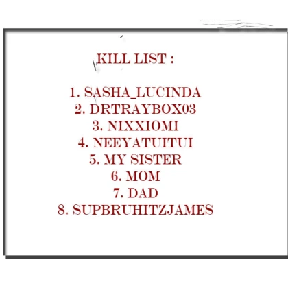 Kill list