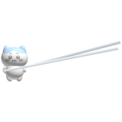 angry hachiware chiikawa chopstick | Roblox Item - Rolimon's