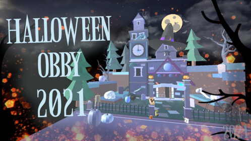 Halloween Obby 2021! A Aventura da Casa Assombrada - Roblox