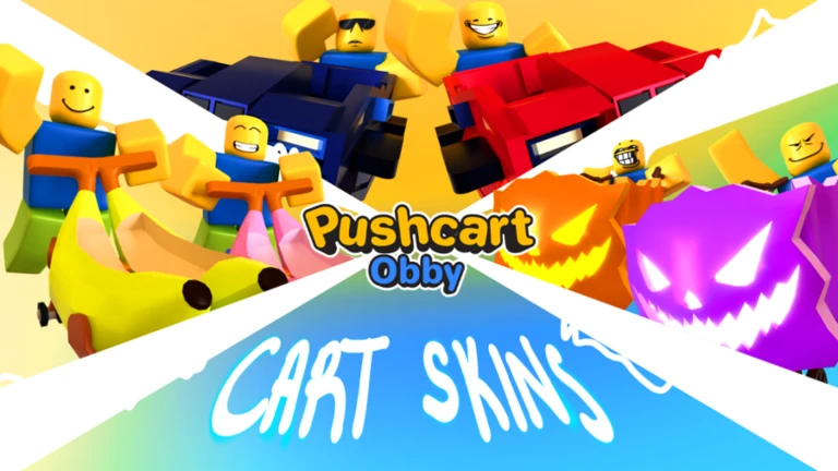 [อัปเดต!] Pushcart Obby! - Roblox