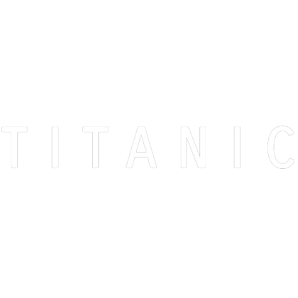 Titanic - ship nameplate