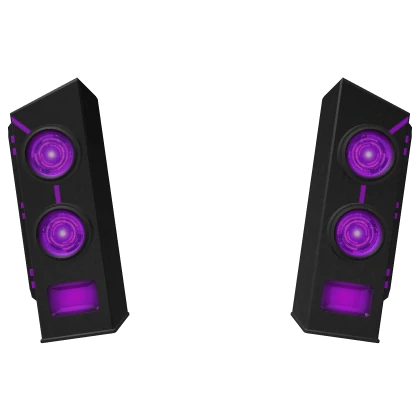 HMHD Cyber EDM Soundstage Purple | Roblox Item - Rolimon's