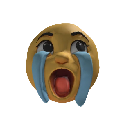 Realistic Sob Meme Crying Emoji | Roblox Item - Rolimon's