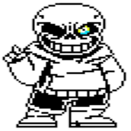 DISTRUST sans [PHASE 3] SPRITE 1