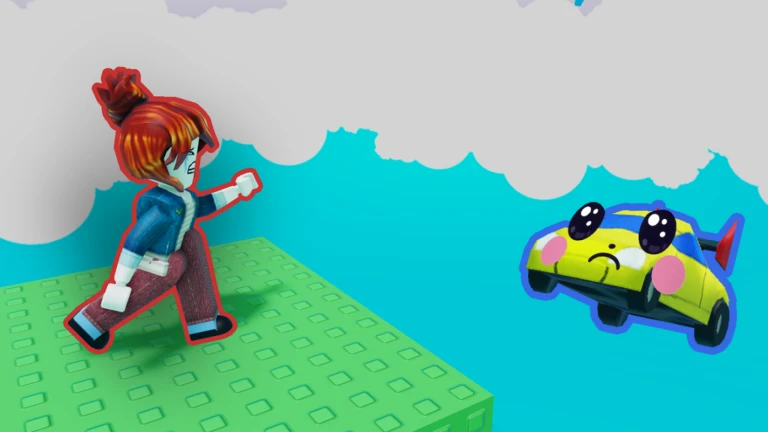 Caminhada de carro RC [obby de 2 jogadores] - Roblox