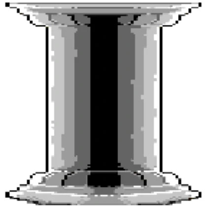 Colourless Judgement Hall Pillar