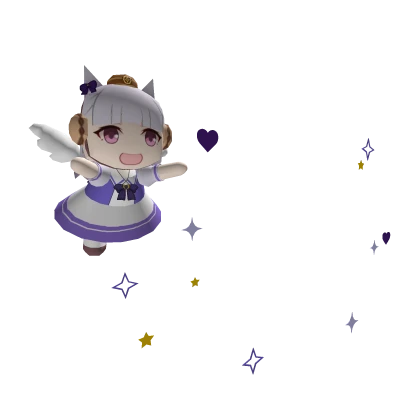 Gold Ship Aura angel Uma Musume | Roblox Item - Rolimon's