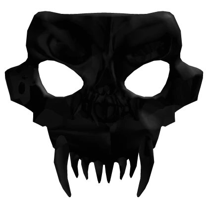 Black Skeleton Demon Mask V2 | Roblox Item - Rolimon's