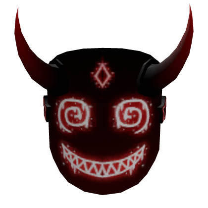 Máscara de la Locura Roja - Roblox