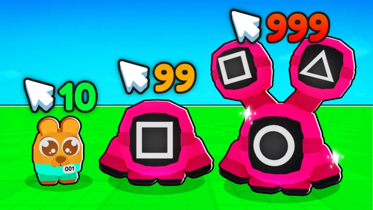 [ ️X250 CLICKS] 럭 터핑 시뮬레이터 - Roblox