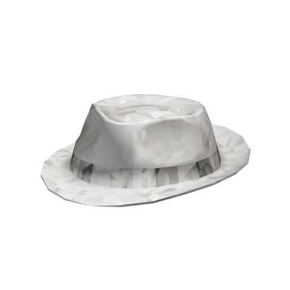 Shiny White Fedora | Roblox Item - Rolimon's