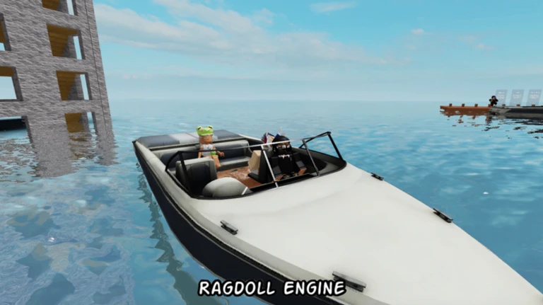[VOZ! ] Ragdoll Engine, pero está bajo el agua - Roblox