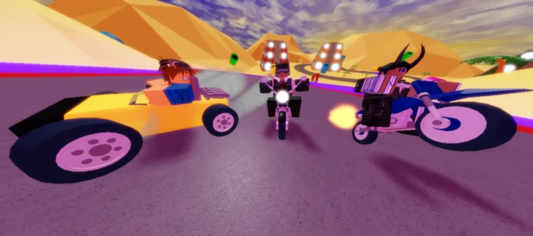 Testes do Nitro Kart Racing V4 - Roblox