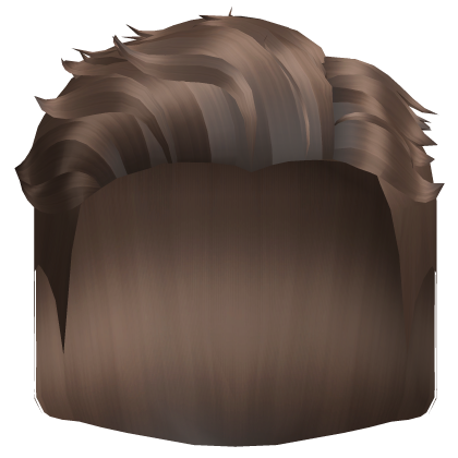 Combover con capas elegantes (marrón) - Roblox