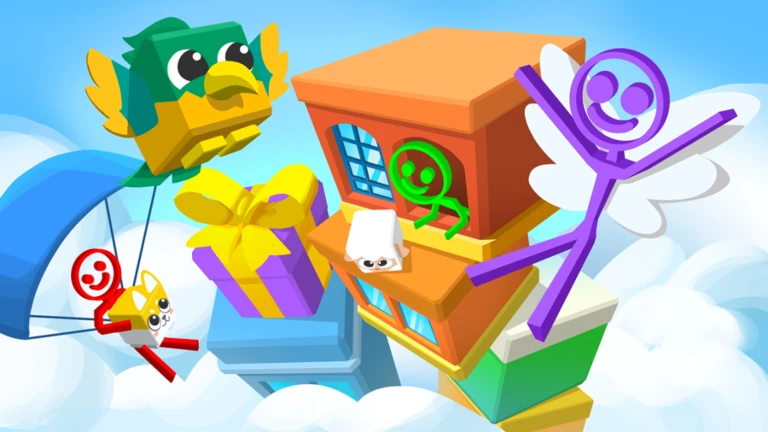 Building towers to fly farther 🪂 | Game Servers - Rolimon's