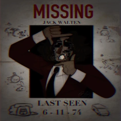 Jack Walten Missing Poster (Corrupted)