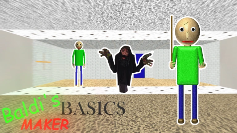 (BACK!) Baldi's Basics Maker - Roblox