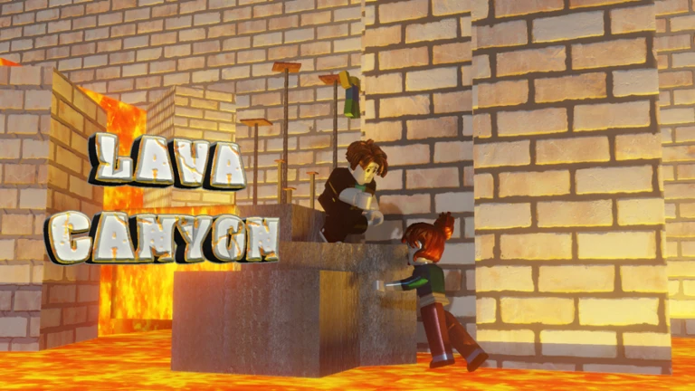 Lava Canyon Obby - Roblox