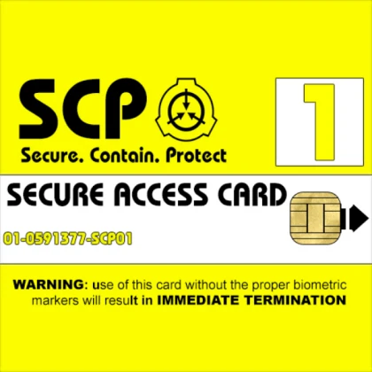 [HD] SCP Keycard Level 1