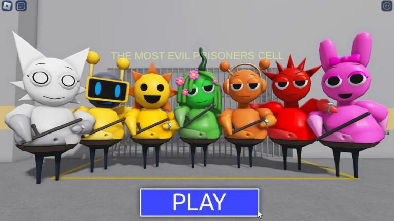 PRISÃO DE SPRUNKI! (Obby) - Roblox