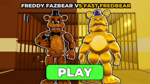 FREDDY VS FAST FREDBEAR PRISON RUN! | Zagraj na platformie Roblox