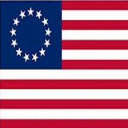 13 Colonies USA Flag United states 13 stars