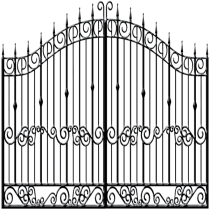 Fancy Iron Gate