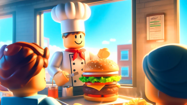 Burger Rush! - Roblox