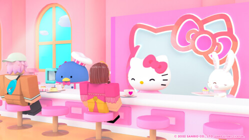 [Halloween Update]My Hello Kitty Cafe(Tycoon) - Roblox