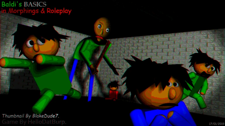 [OLD] Juego de rol clásico de Baldi - Roblox