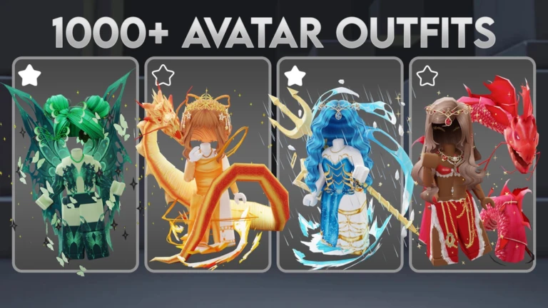 [NEW! ] 1000개 이상의 신화 의상! - Roblox