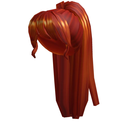 Bacon / Acorn Long Ponytail Hair | Roblox Item - Rolimon's
