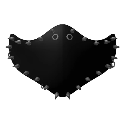 Punk Emo Face Mask - Black | Roblox Item - Rolimon's