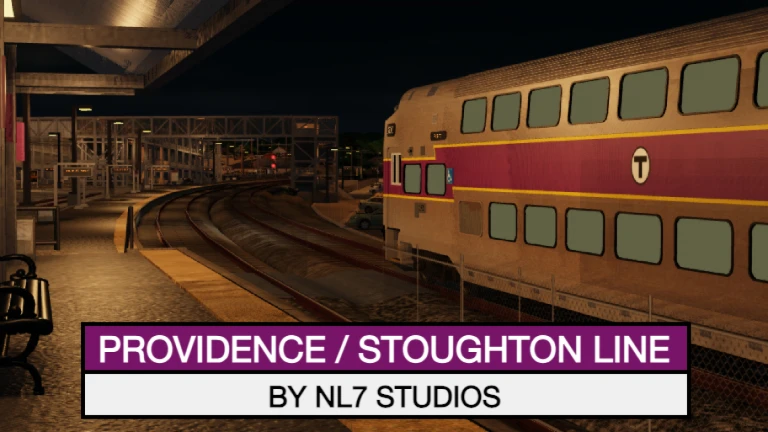 MBTA Providence Line Simulador de Tren - Roblox