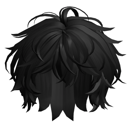 Pelo largo desordenado de anime en - Roblox